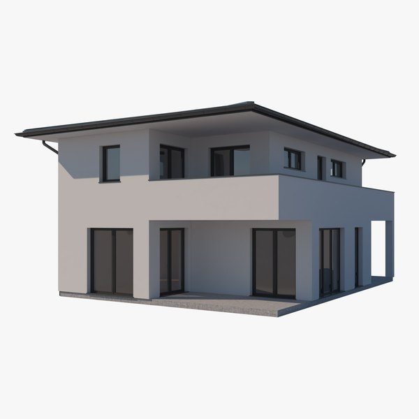3D house building architecture - TurboSquid 1652227