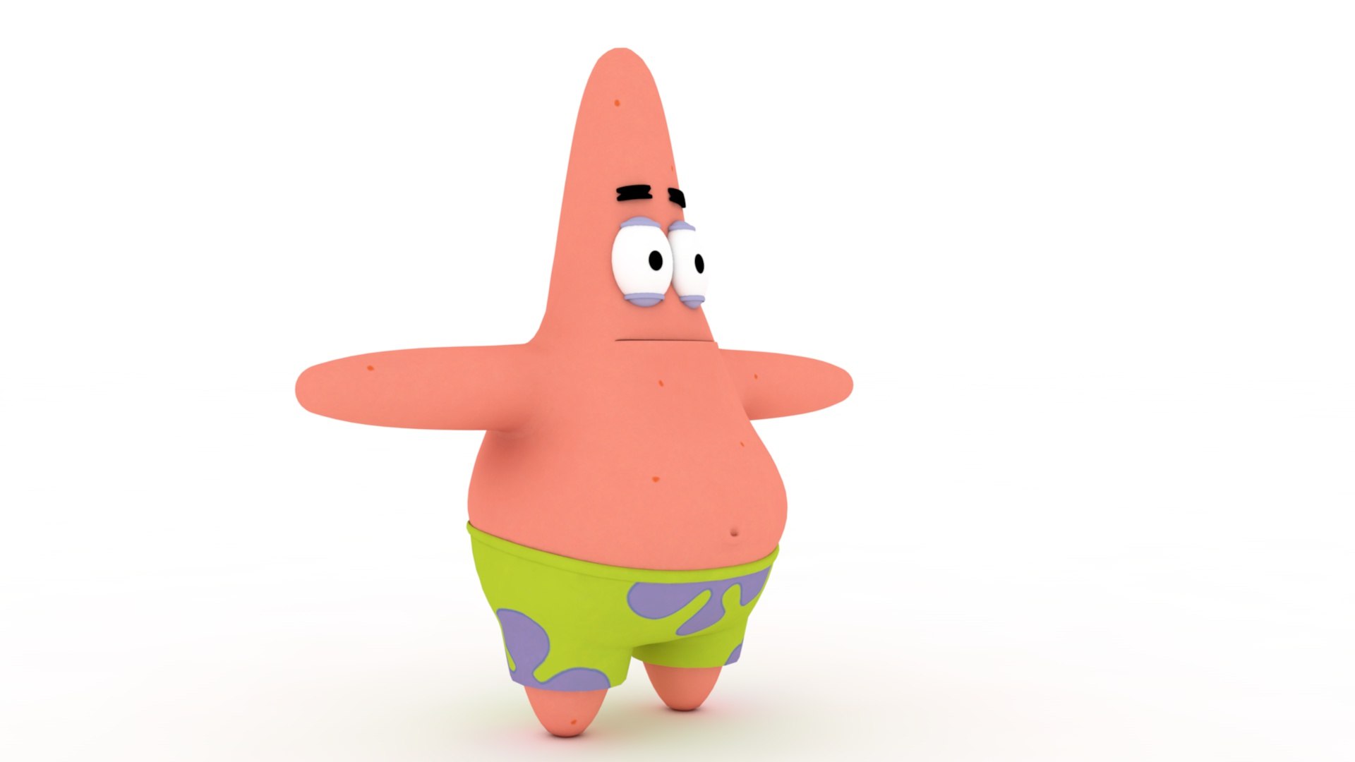 3D Patrick Rigged And Animated Model - TurboSquid 2336986