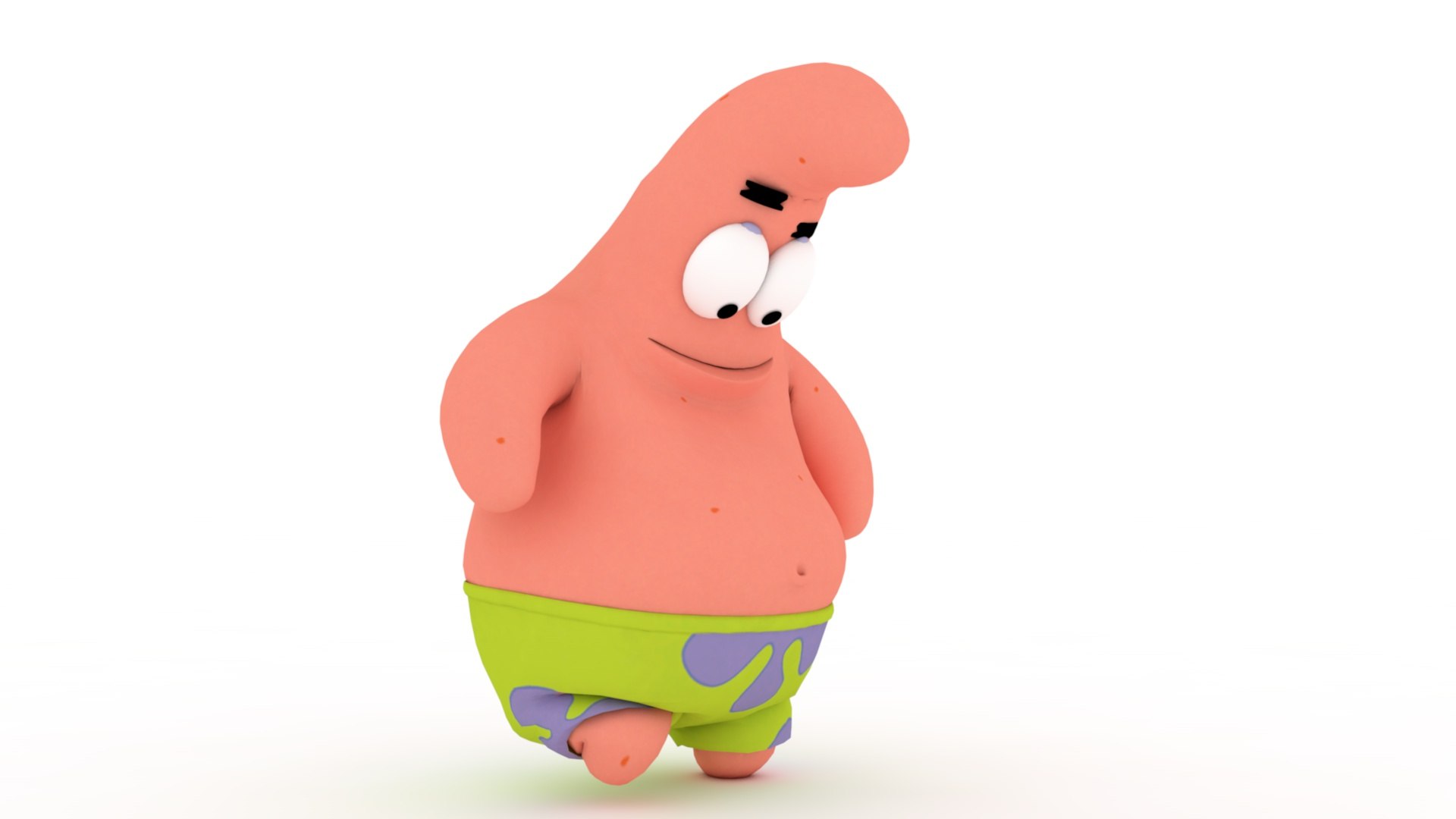 3D Patrick Rigged And Animated Model - TurboSquid 2336986