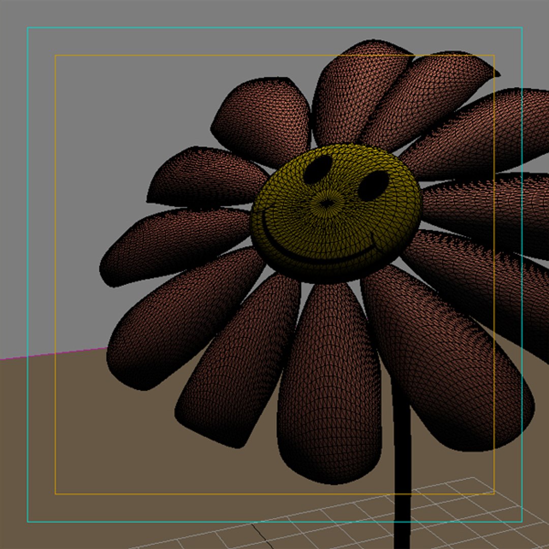 Maya Flower Face
