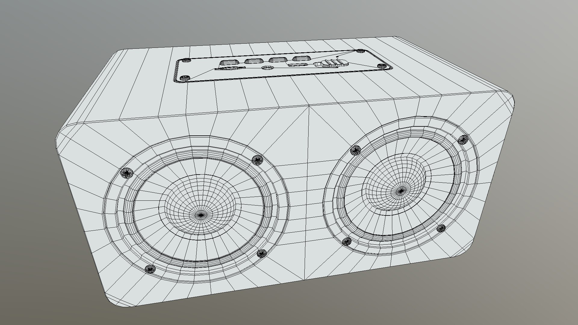 Bluetooth speaker 3D model - TurboSquid 1404821