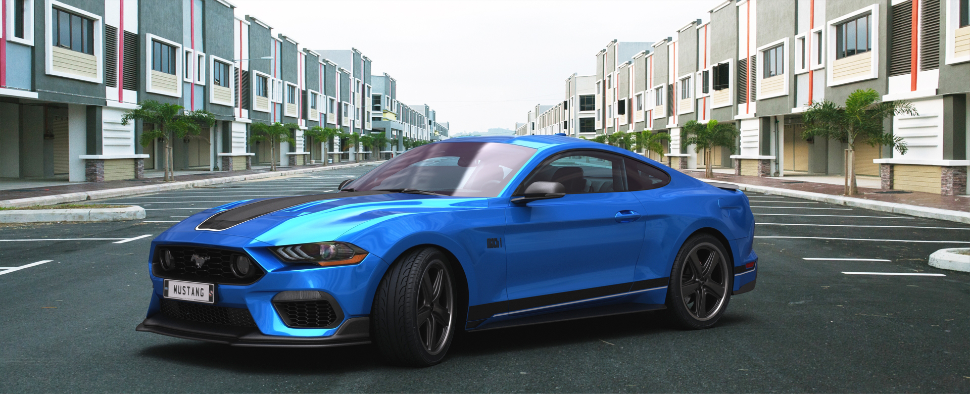 Realistic Mustang 2021 3D - TurboSquid 1644962