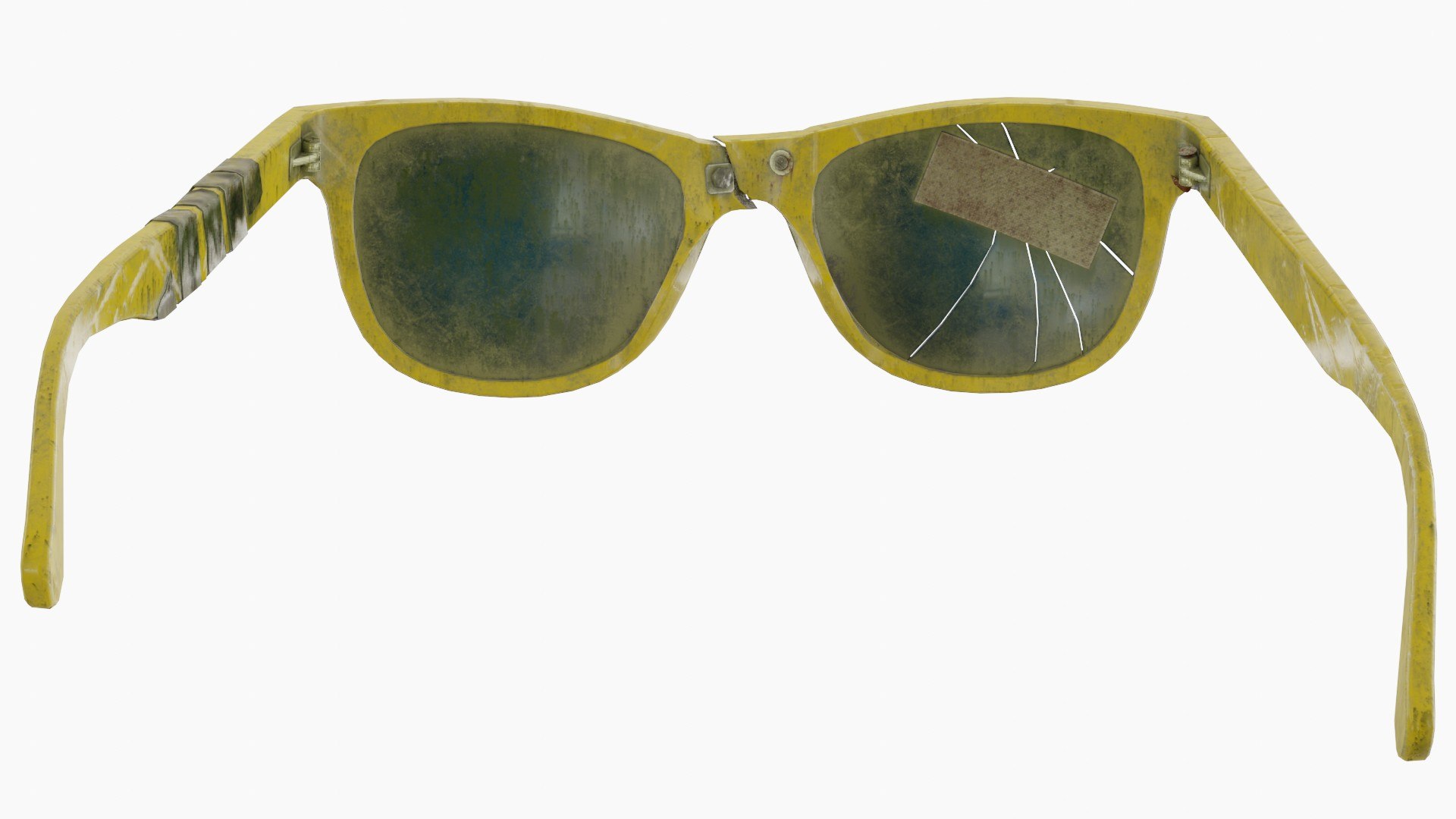 Broken Sunglasses 3D Model - TurboSquid 1595790