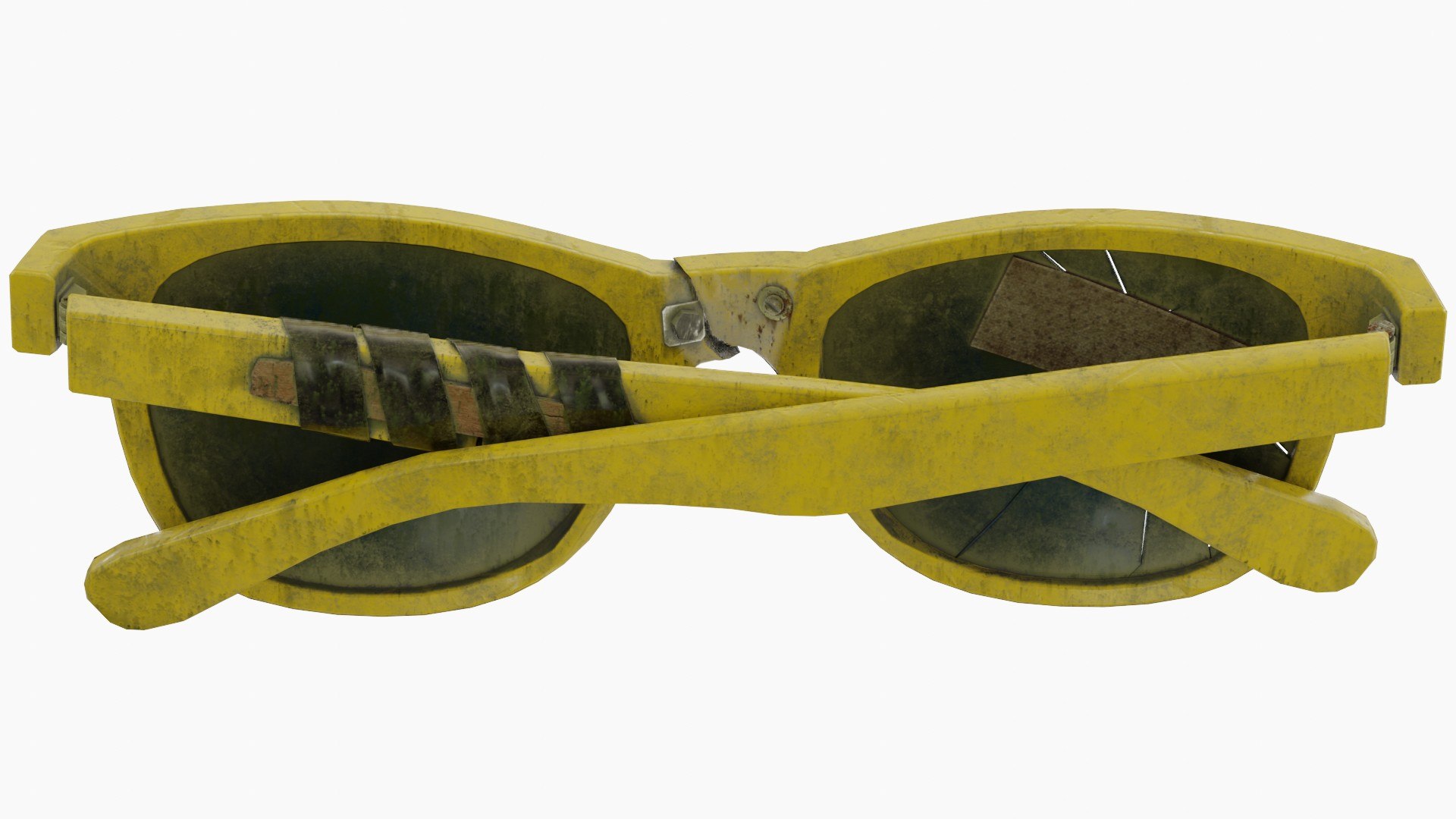 Broken Sunglasses 3D Model - TurboSquid 1595790