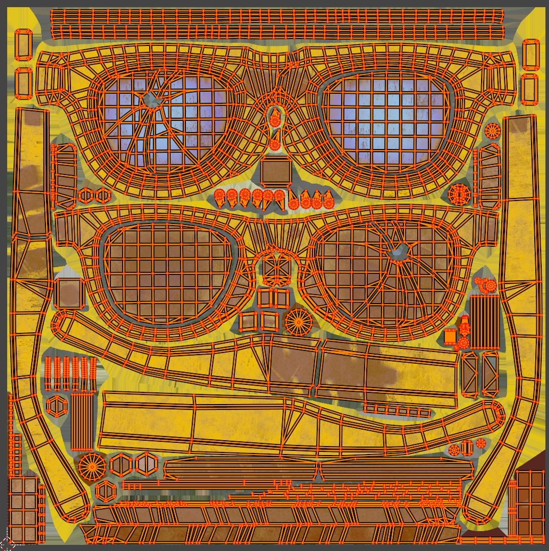 Broken Sunglasses 3D Model - TurboSquid 1595790