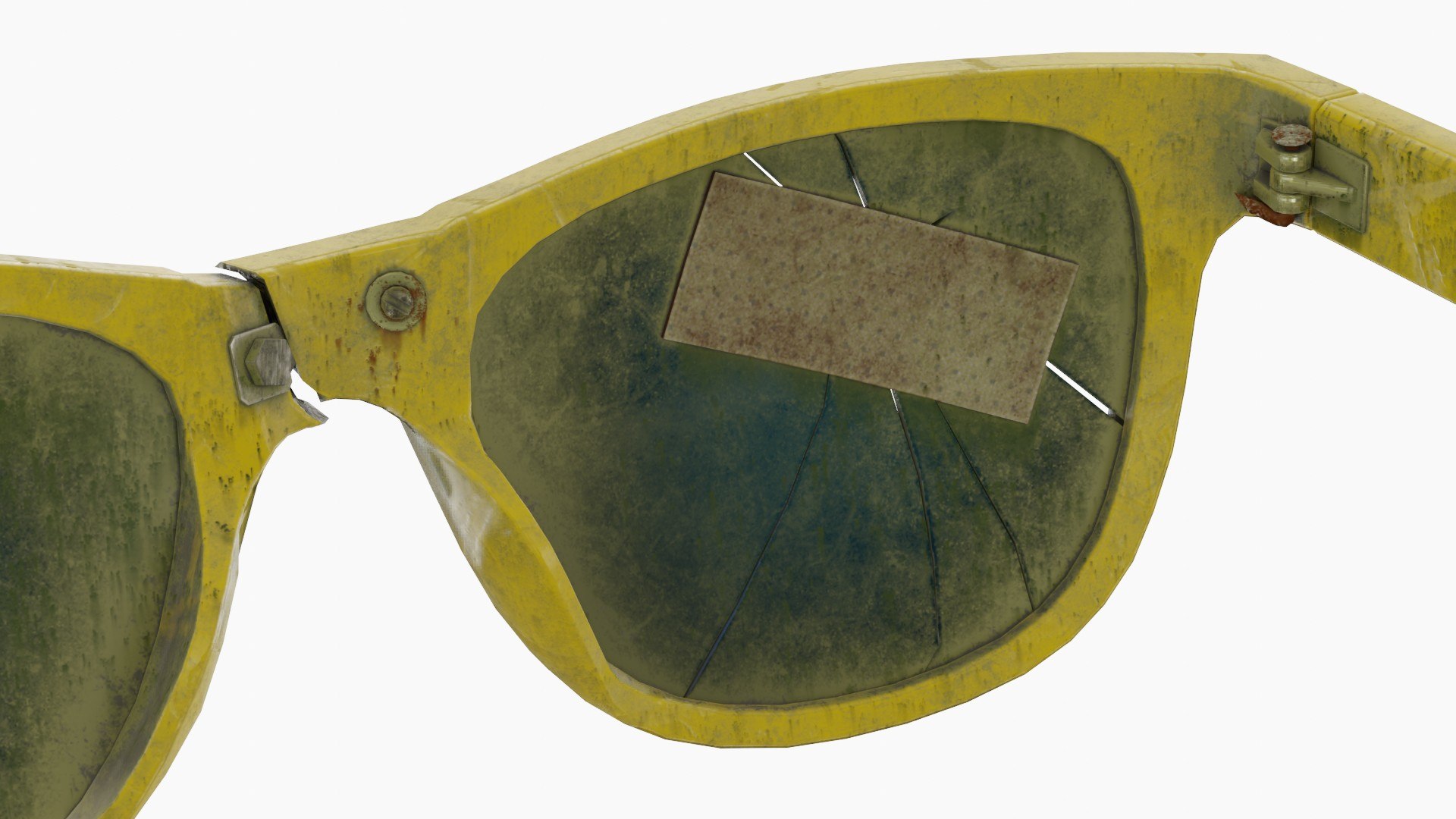 Broken Sunglasses 3D Model - TurboSquid 1595790