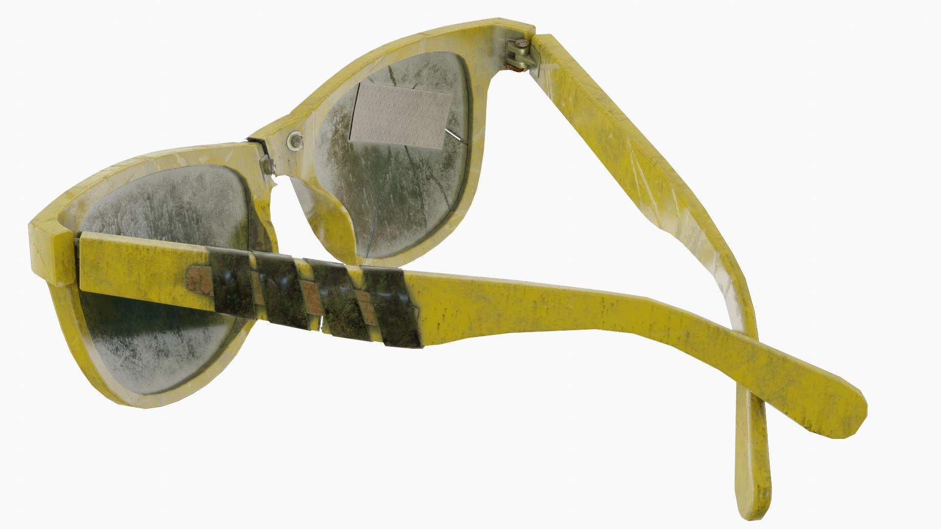 Broken Sunglasses 3D Model - TurboSquid 1595790
