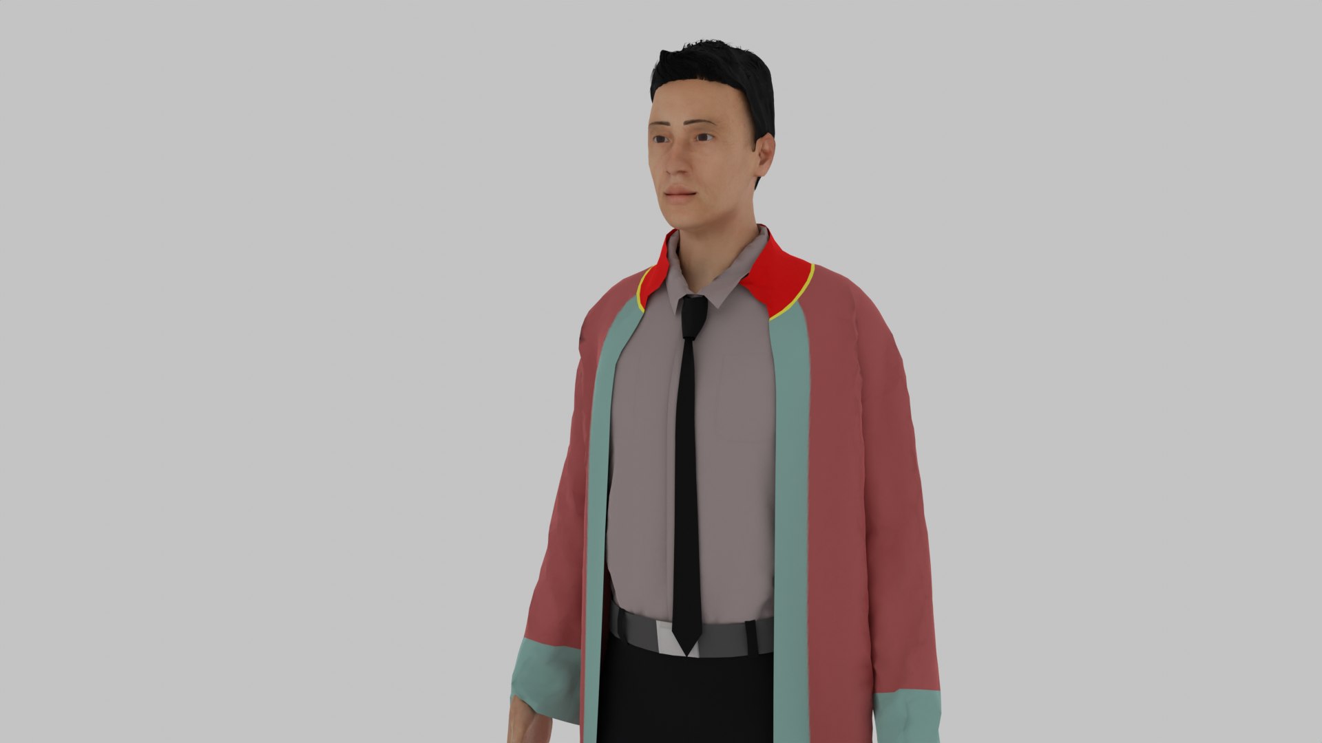 3D Lawyer Character Model - TurboSquid 1970615