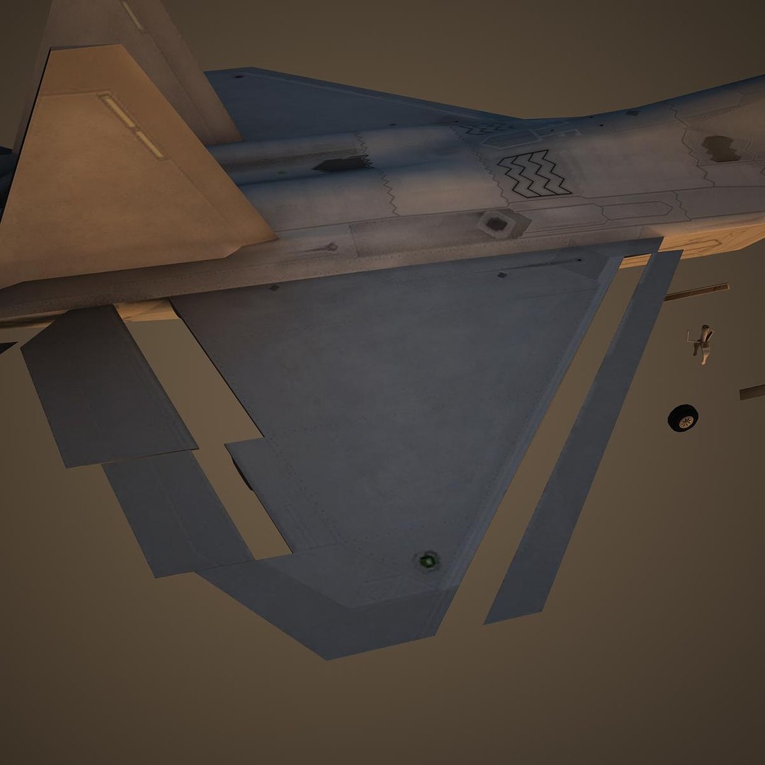 Lockheed Basic Aircraft 3d Max