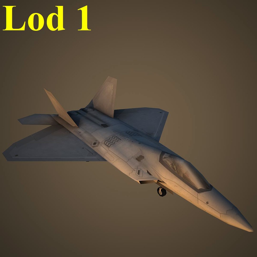 Lockheed Basic Aircraft 3d Max