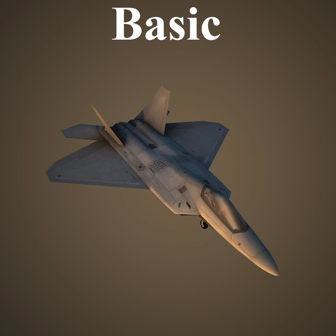 Lockheed Basic Aircraft 3d Max