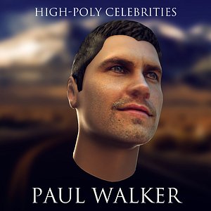 3D Paul Walker Models - Browse & Download Formats - TurboSquid