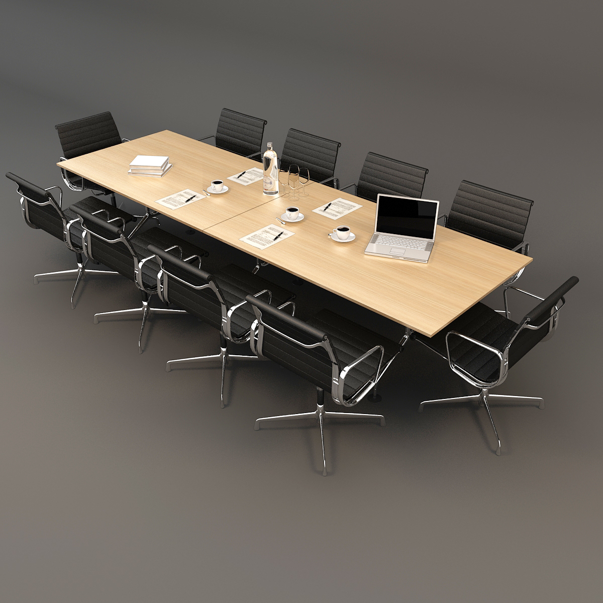 3d model conference table