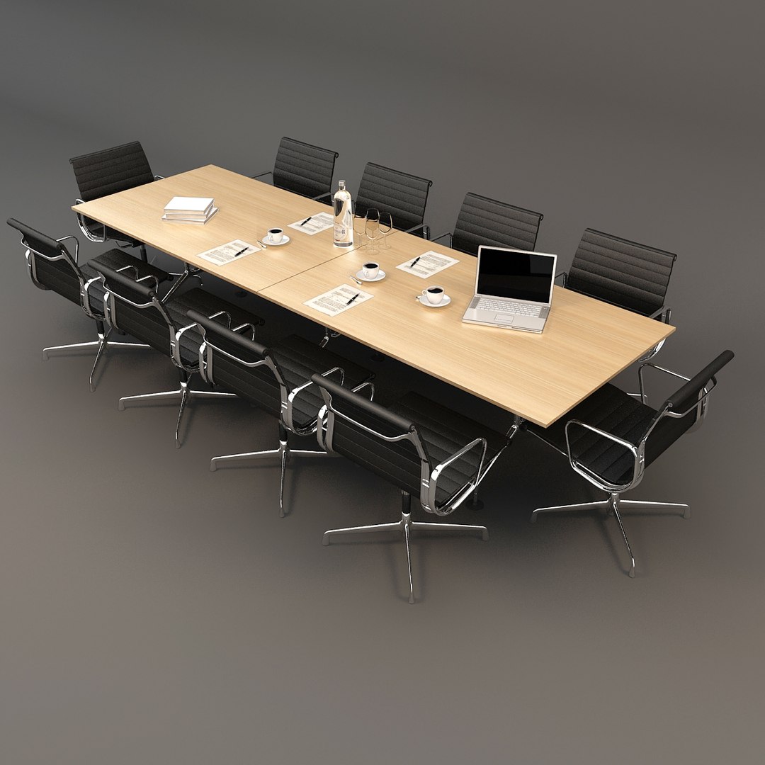 3d Model Conference Table