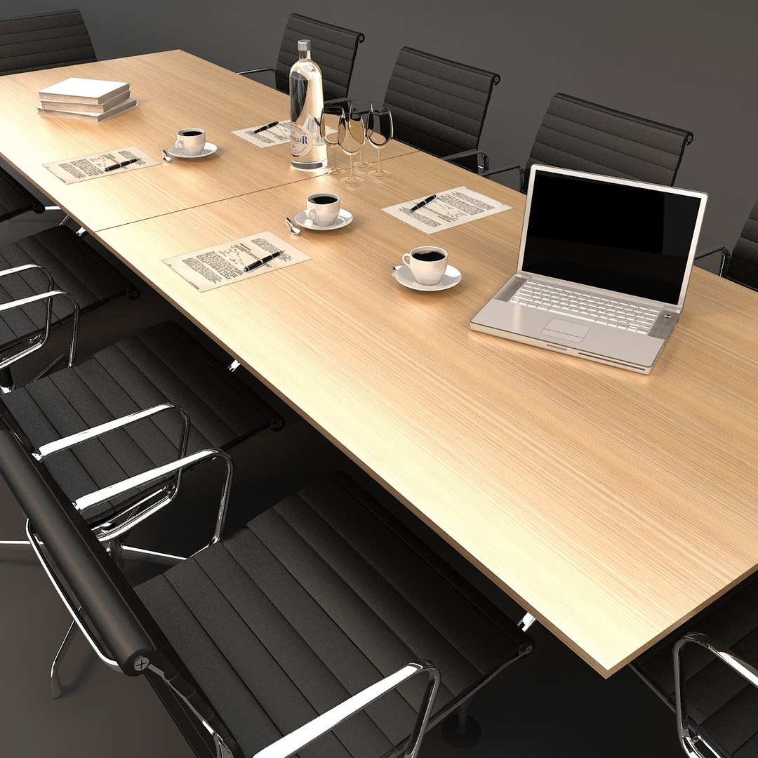 3d Model Conference Table