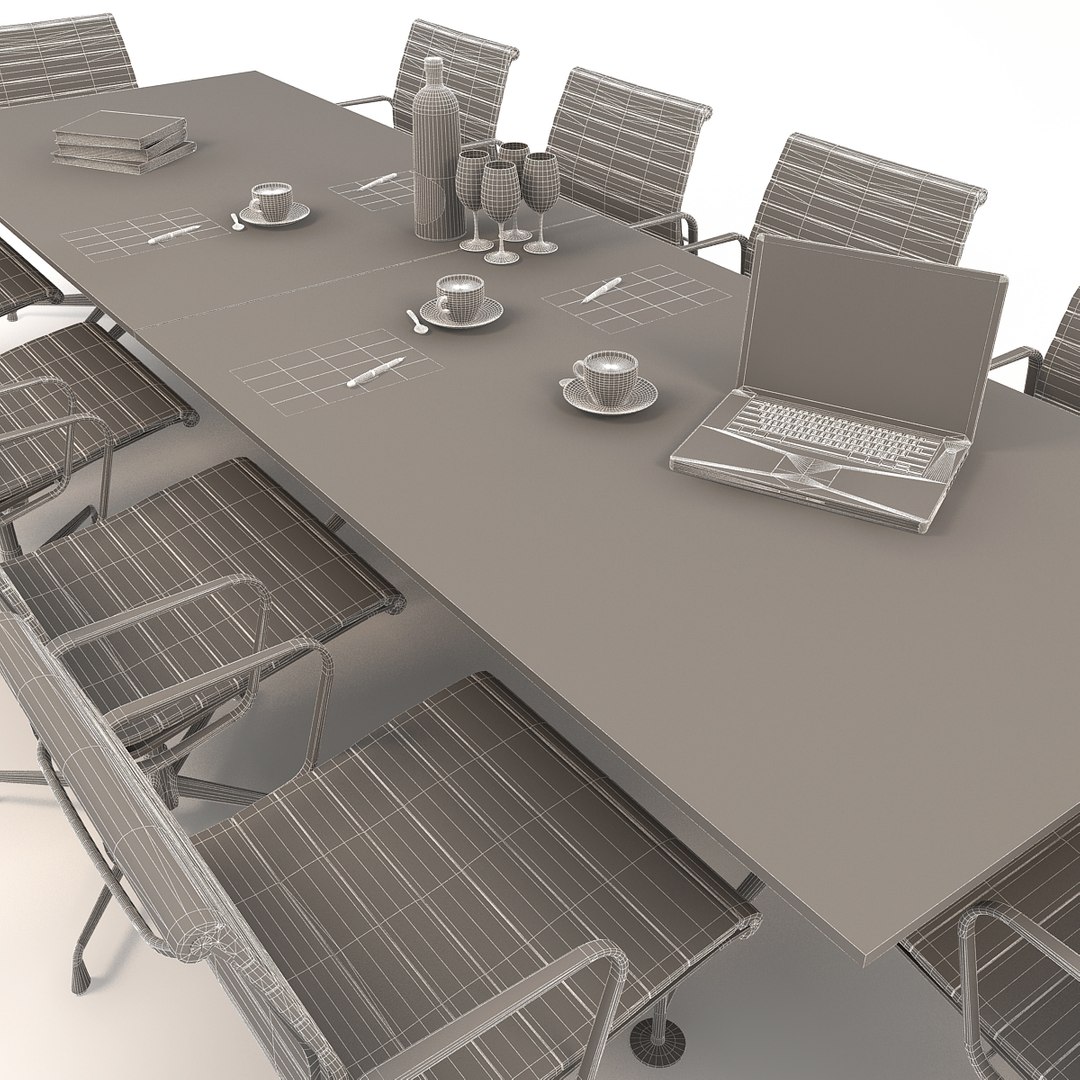 3d Model Conference Table