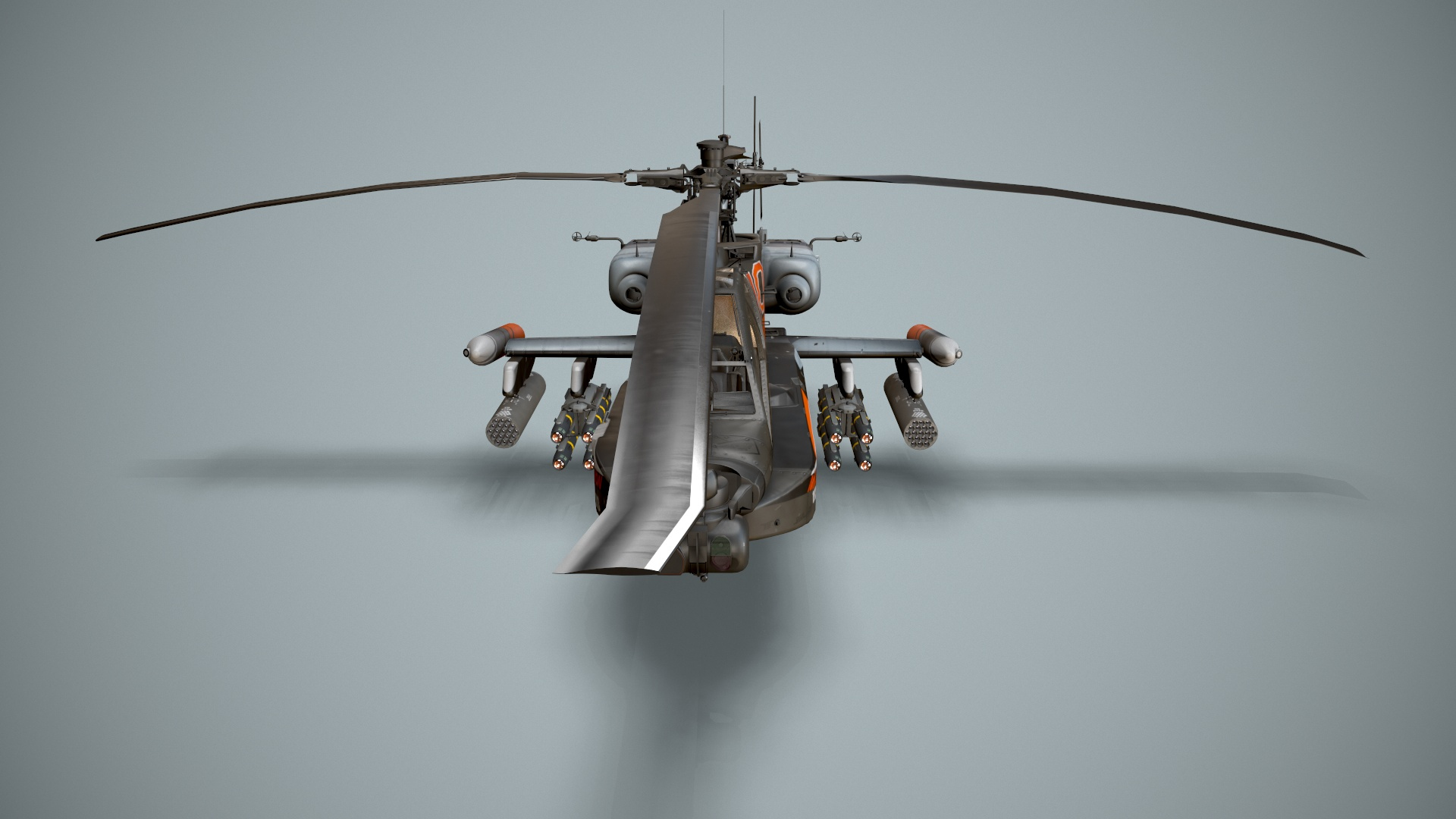 Apache AH-64D Netherlands Static model - TurboSquid 2076404