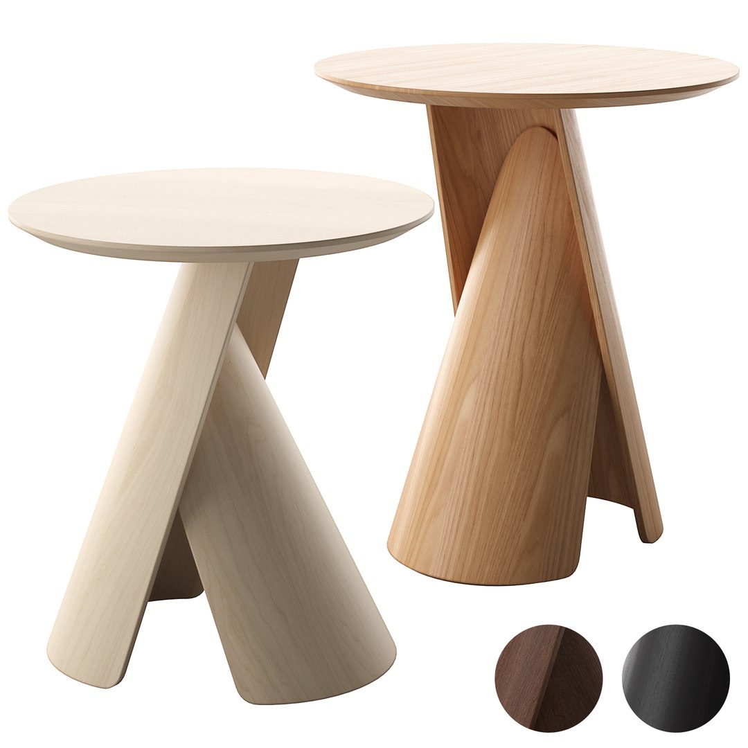 Coffee And Side Table HITO By Karl Andersson 3D Model - TurboSquid 2443178