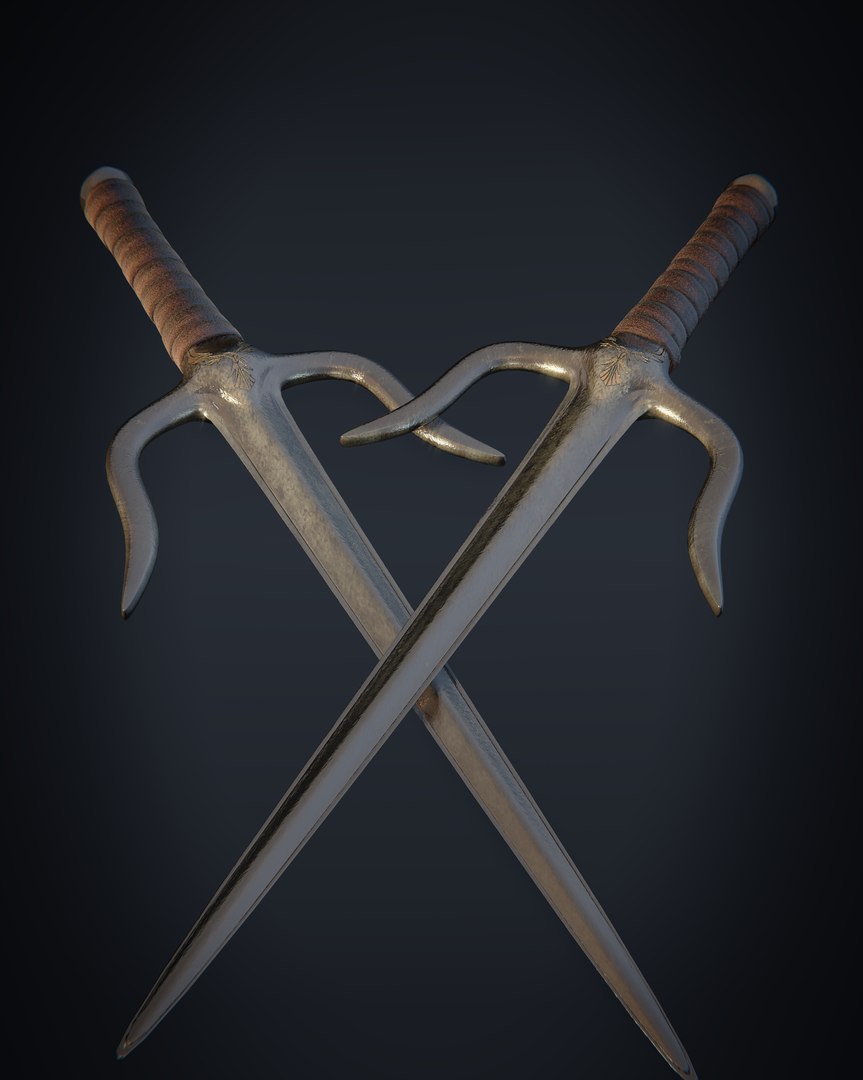 3D Model Sai Weapon - TurboSquid 1257413