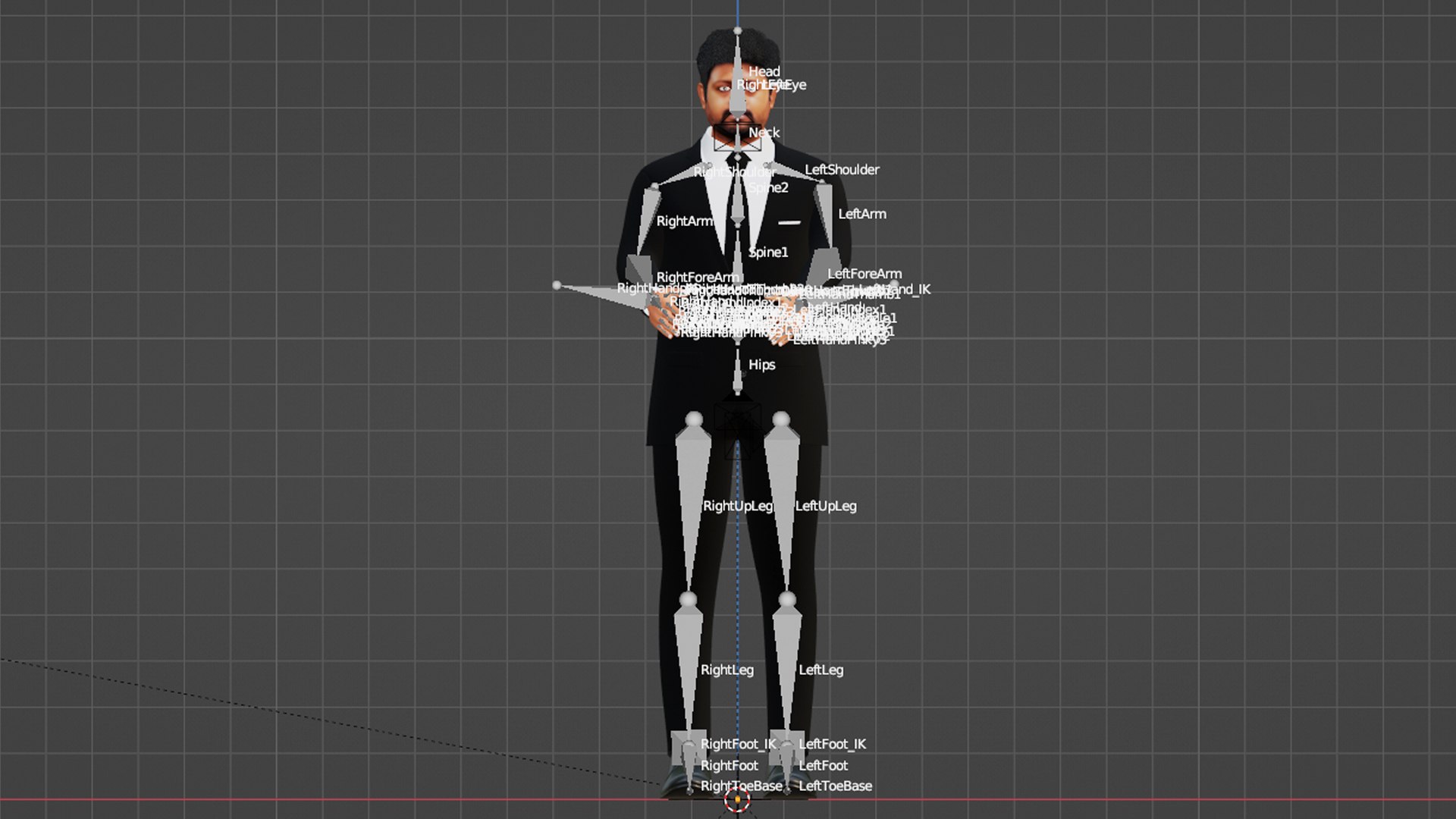 Business Suit Man Rigged Character 3D Model 3D Model - TurboSquid 2254410