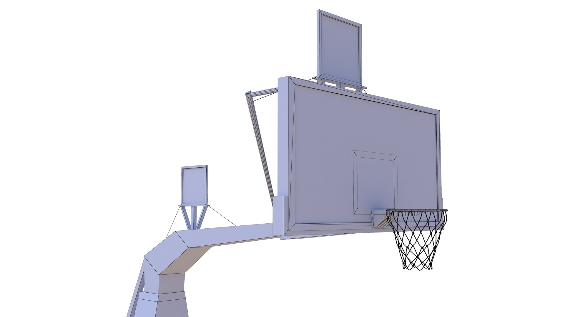 Basketball Hoop 3D - TurboSquid 1570557