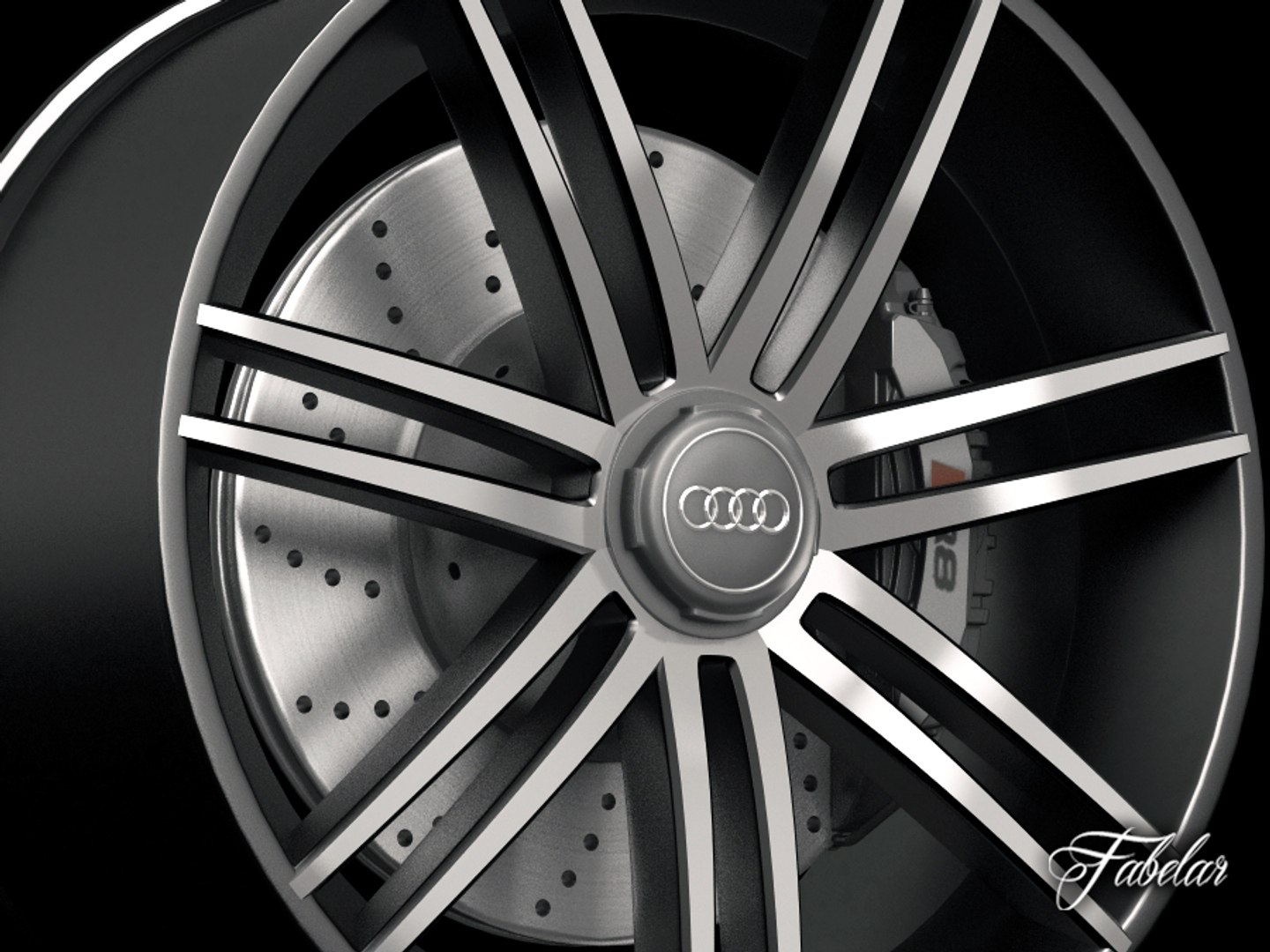 3d Audi A8 Rim
