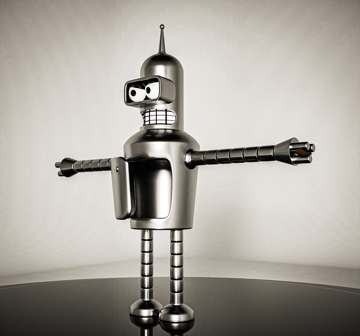 BENDER 3D - TurboSquid 2027225