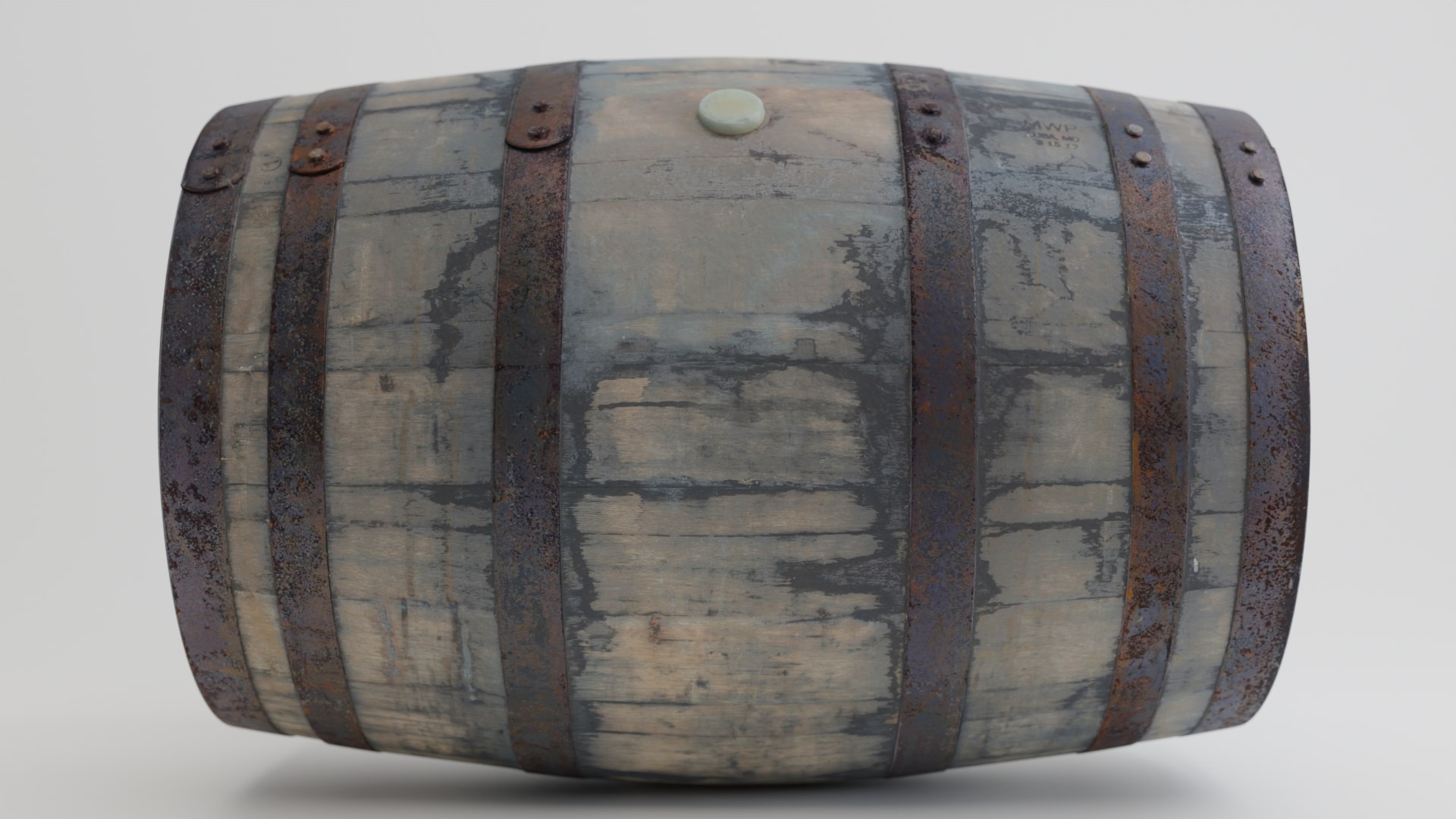3D Wooden Whisky Barrel Model - TurboSquid 2032493