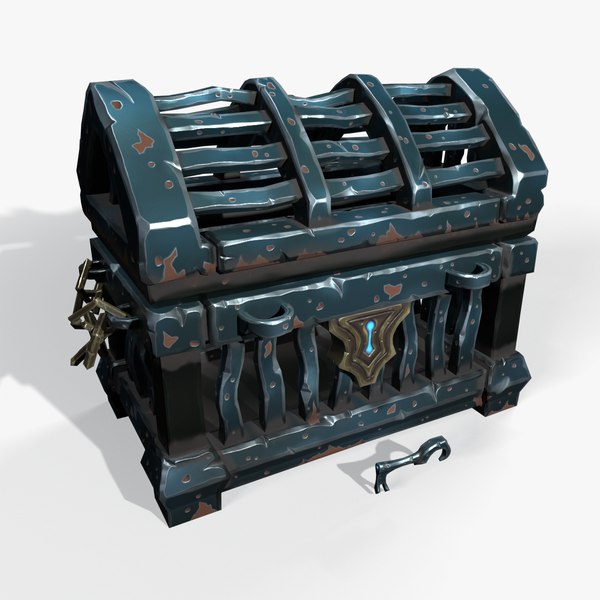 3D Prison chest - TurboSquid 2010011