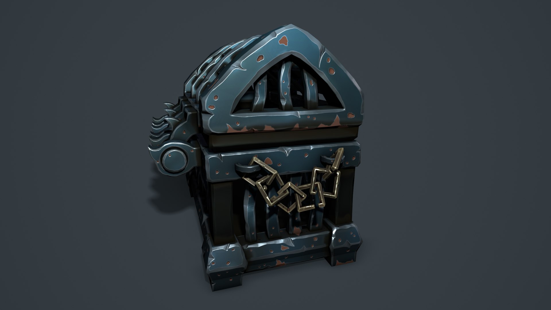3D Prison Chest - TurboSquid 2010011