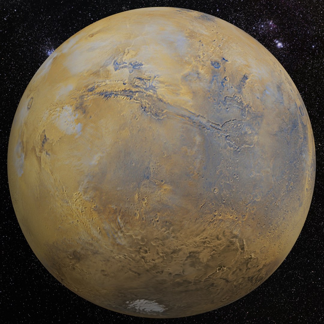 Mars Planet 3d Model