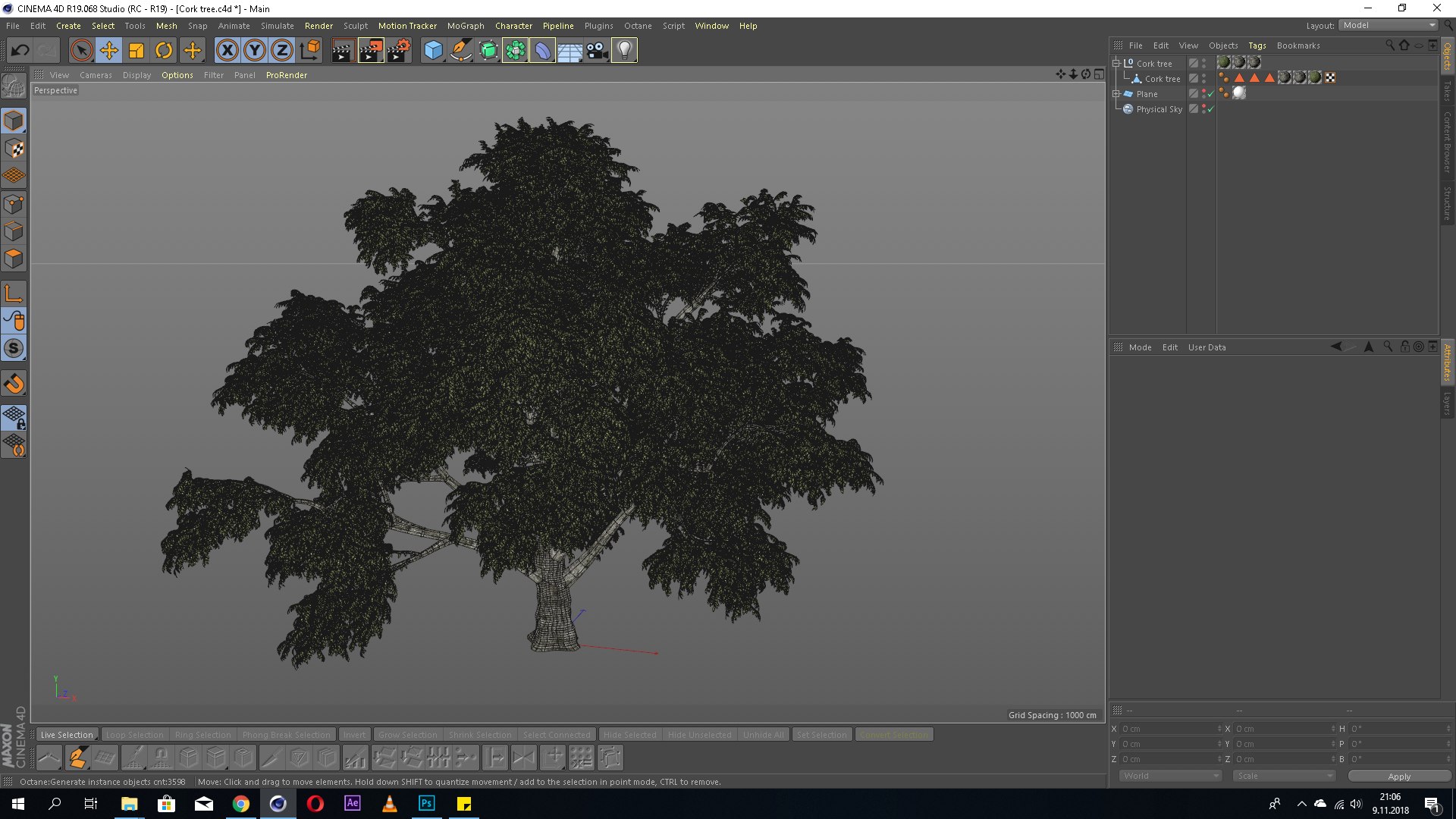 3D model cork tree - TurboSquid 1344810