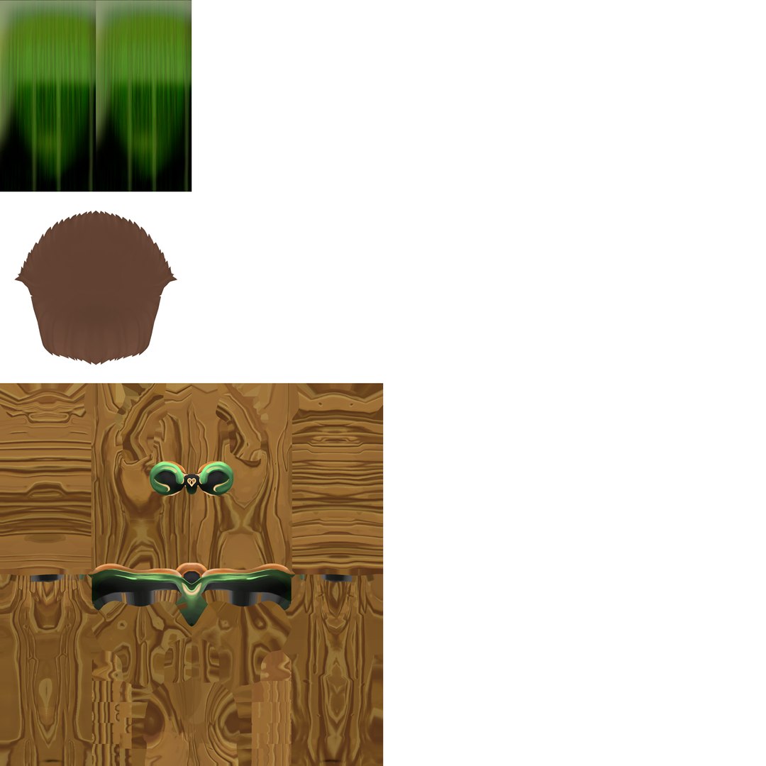 3D WoodFlora VRM 3D VTuber Avatar Ready To Use - TurboSquid 2193741