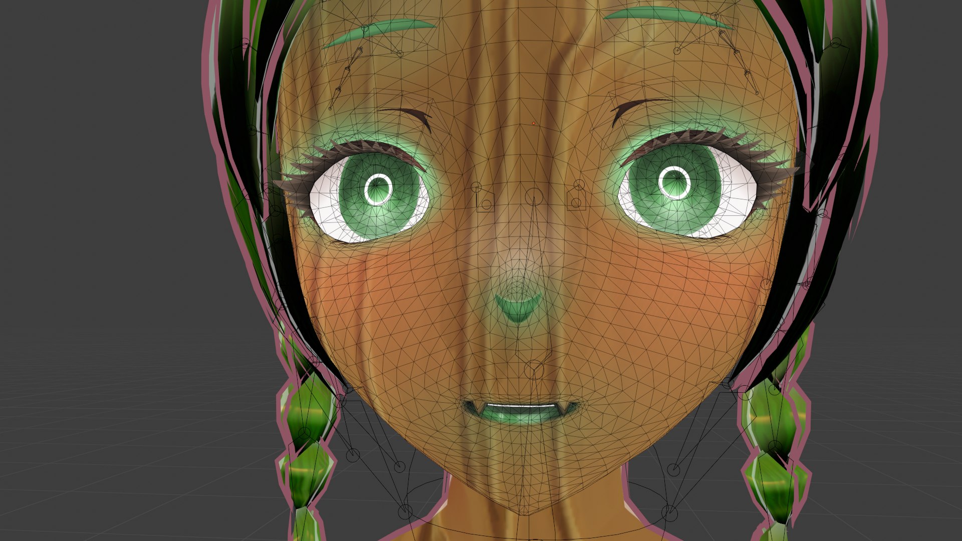 3D WoodFlora VRM 3D VTuber Avatar Ready To Use - TurboSquid 2193741