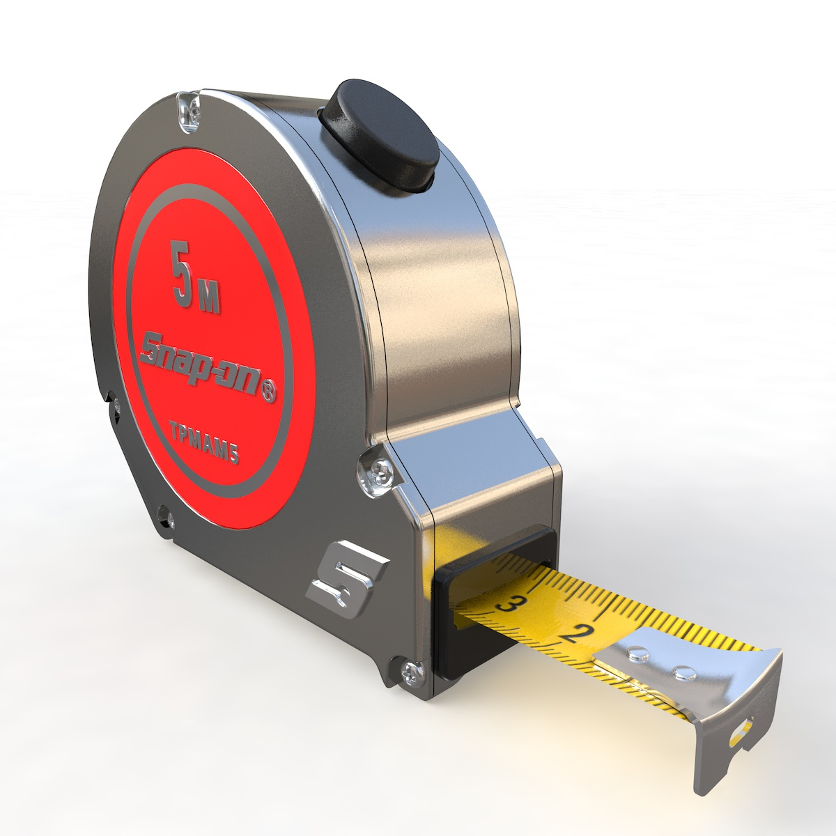 3D Metric Tape Measure model - TurboSquid 1718740