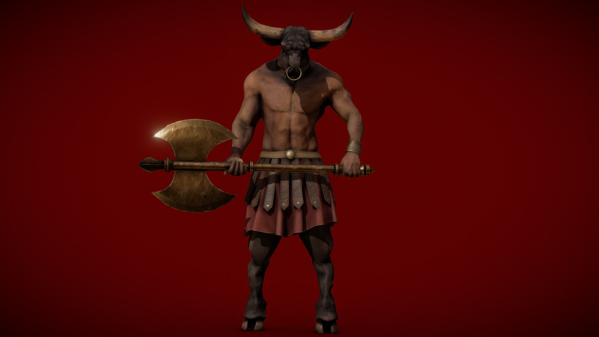 Minotaur 3D Model - TurboSquid 2064892