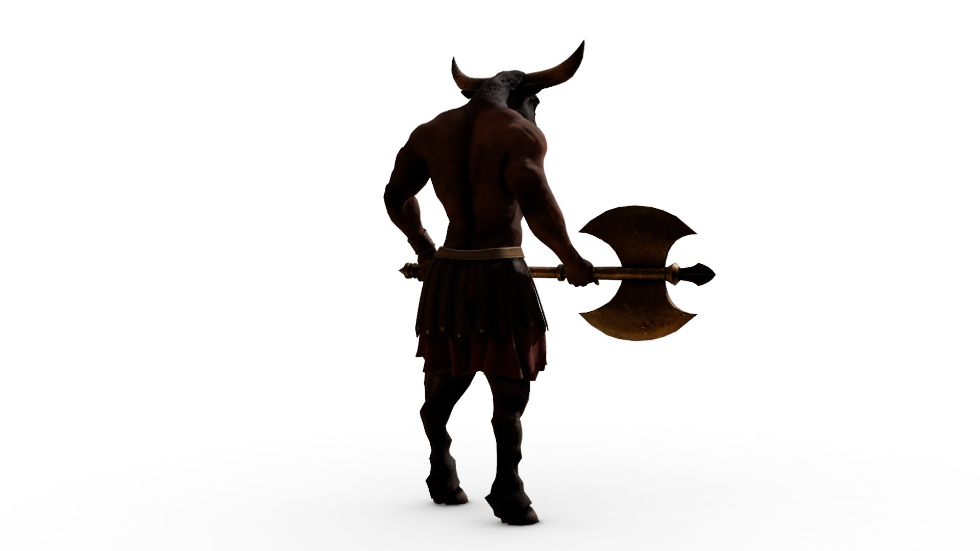 Minotaur 3D Model - TurboSquid 2064892