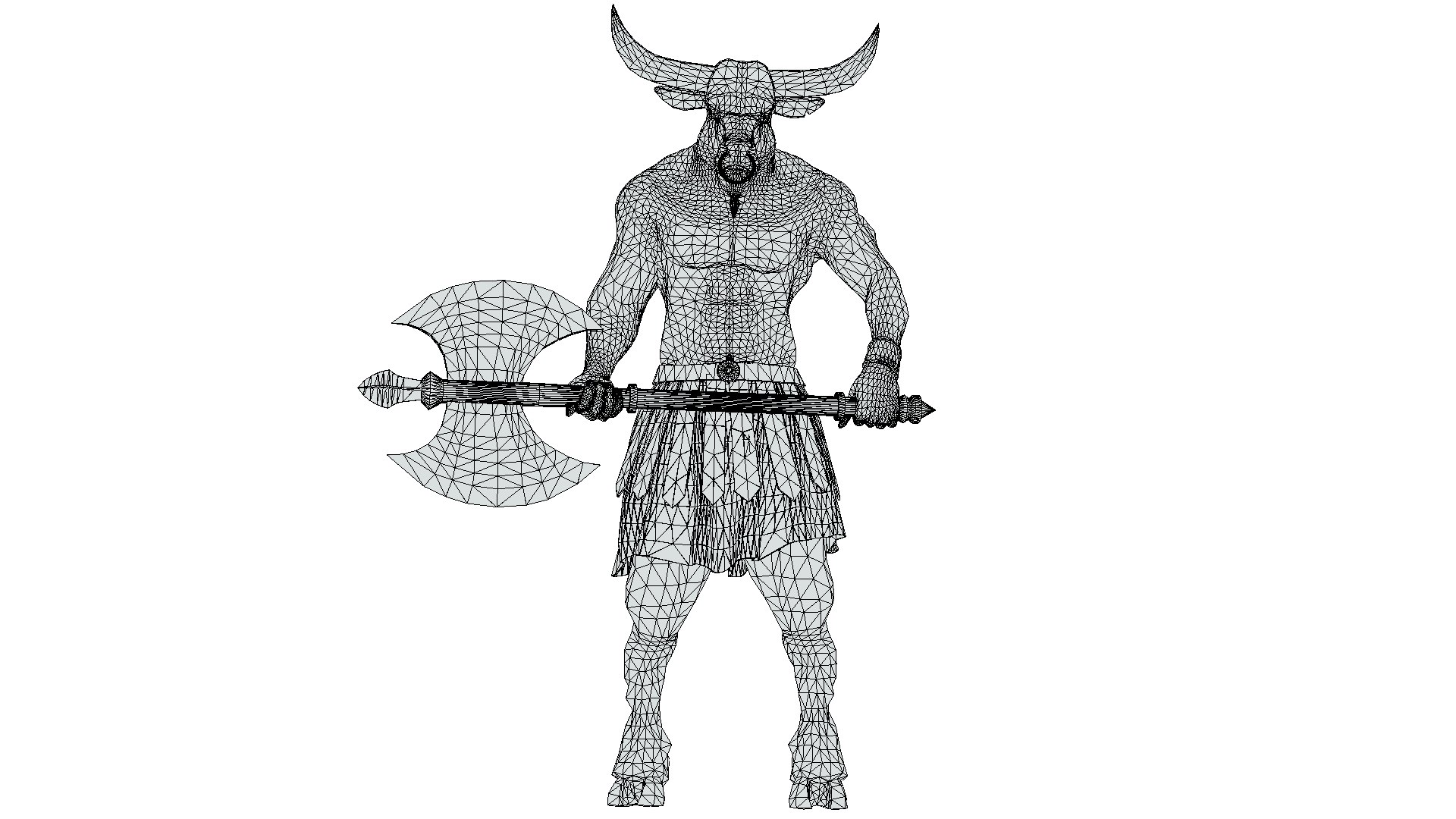 Minotaur 3D Model - TurboSquid 2064892