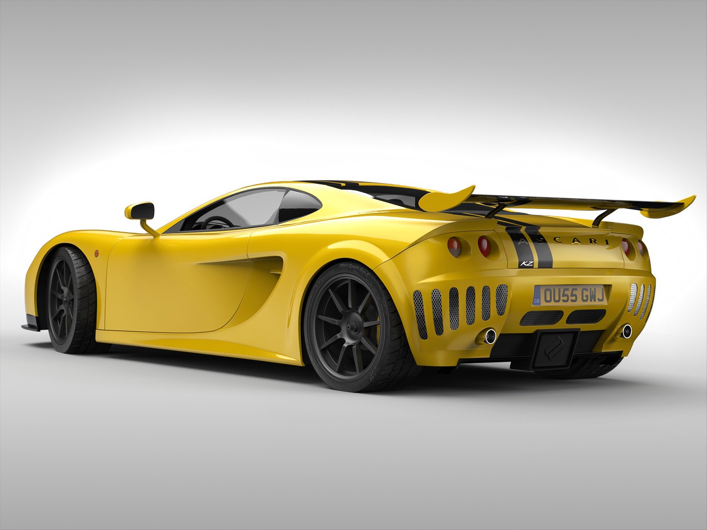 Ascari Car 3d Model