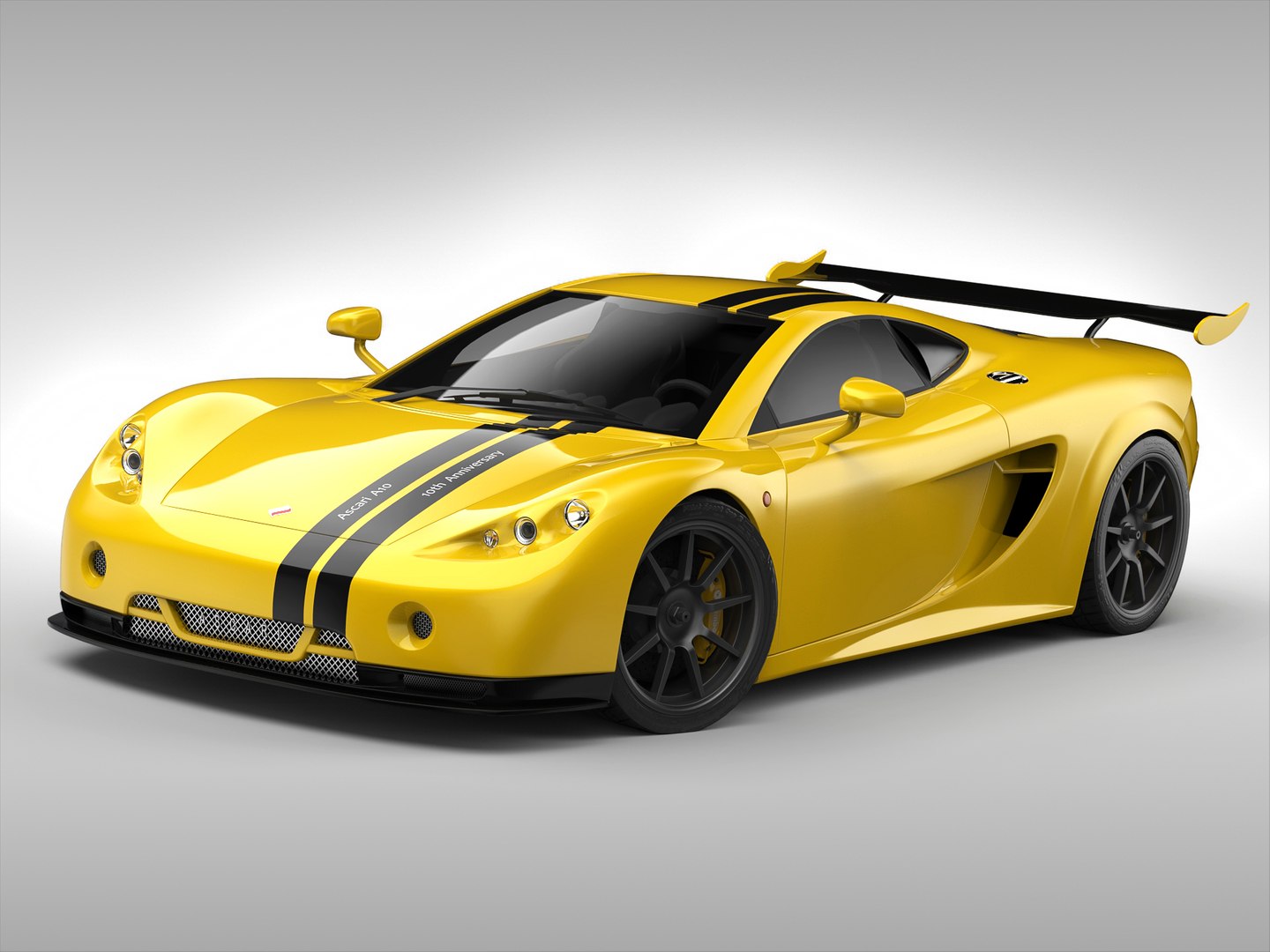 Ascari Car 3d Model