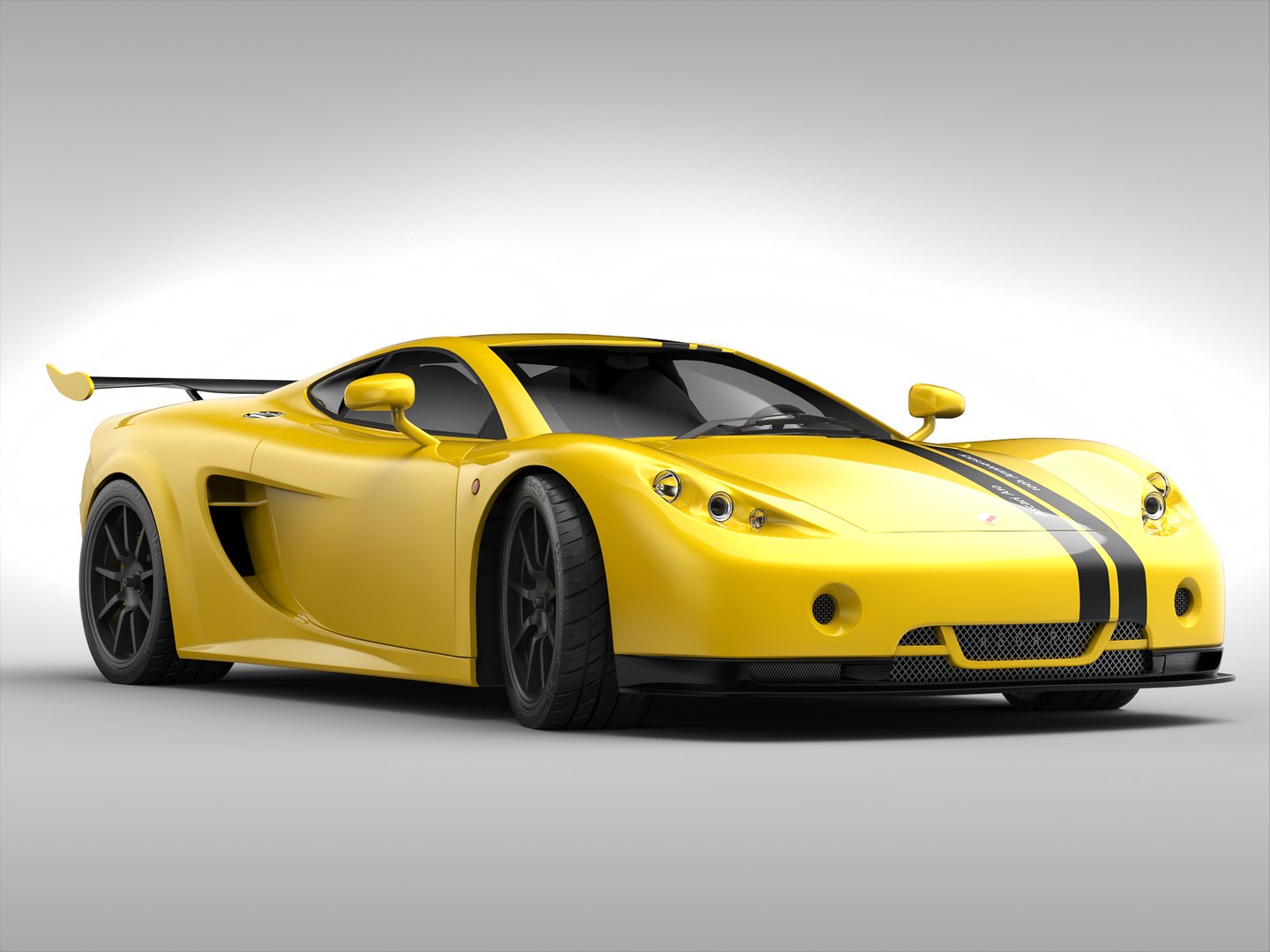 Ascari Car 3d Model