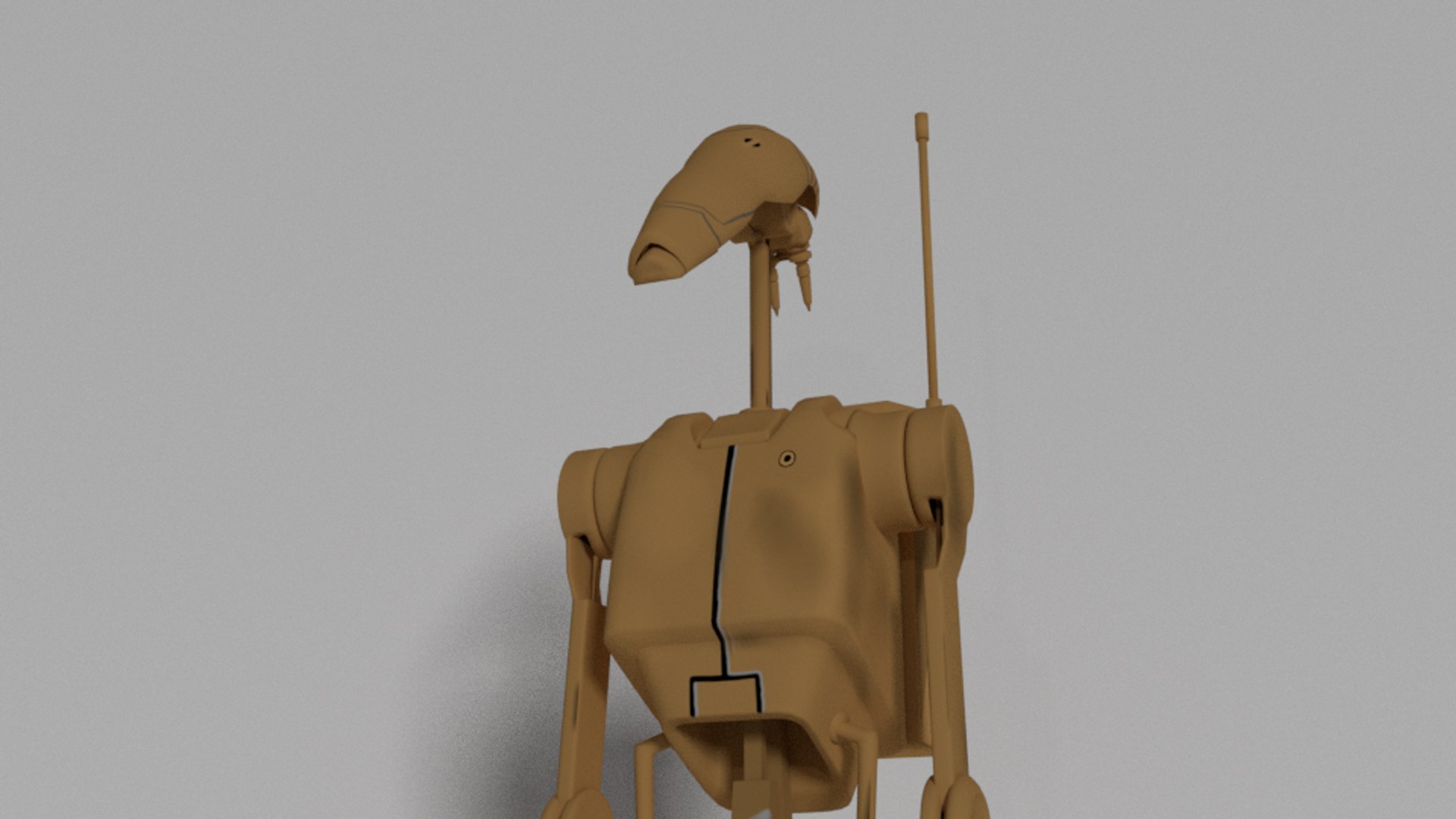 Battle Droid 3D - TurboSquid 1173486