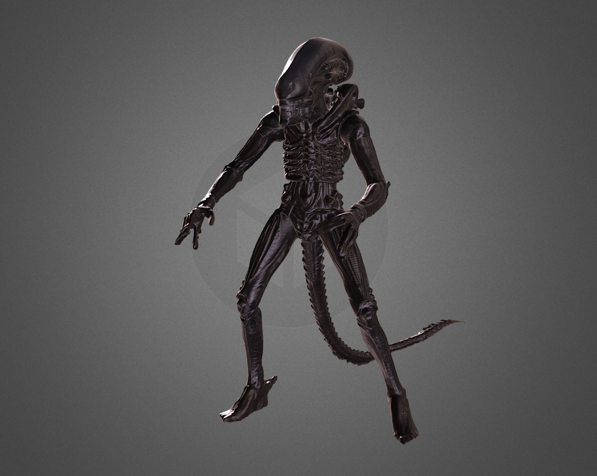 3D scan alien xenomorph - TurboSquid 1290186