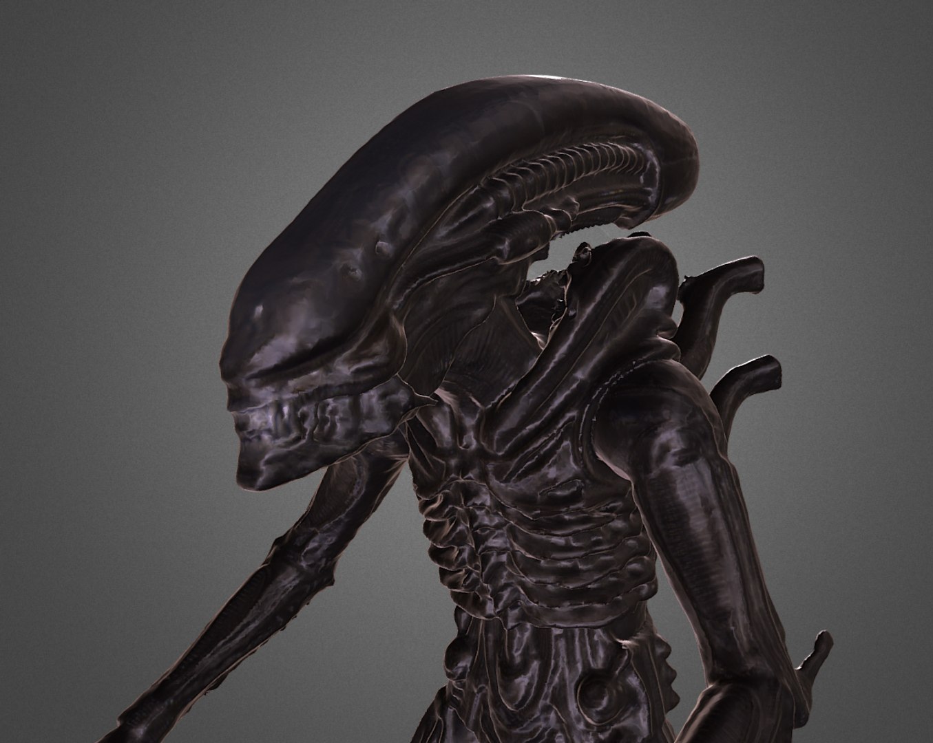 3D scan alien xenomorph - TurboSquid 1290186