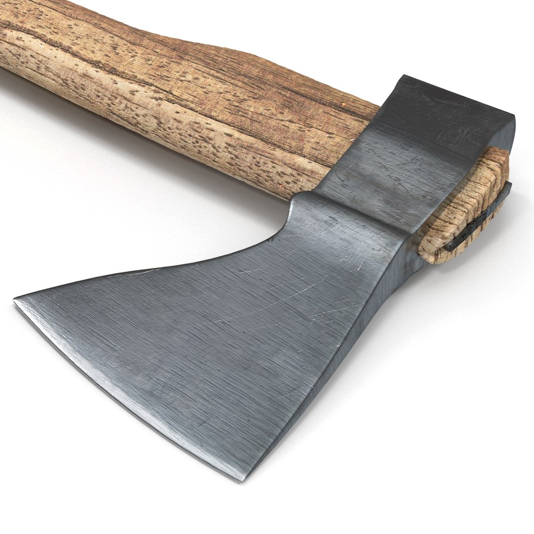 3d Old Hatchet Model