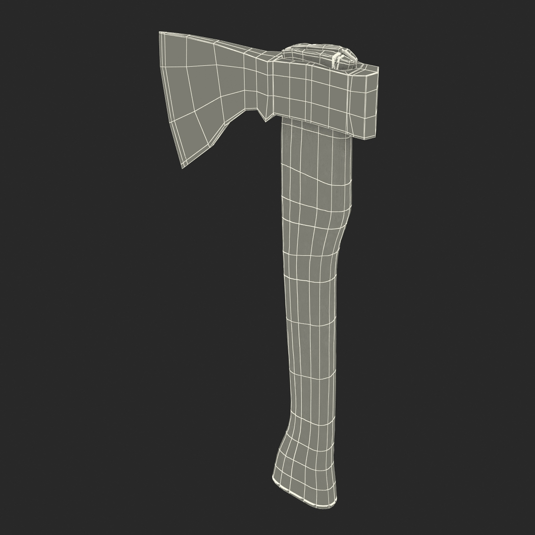 3d Old Hatchet Model