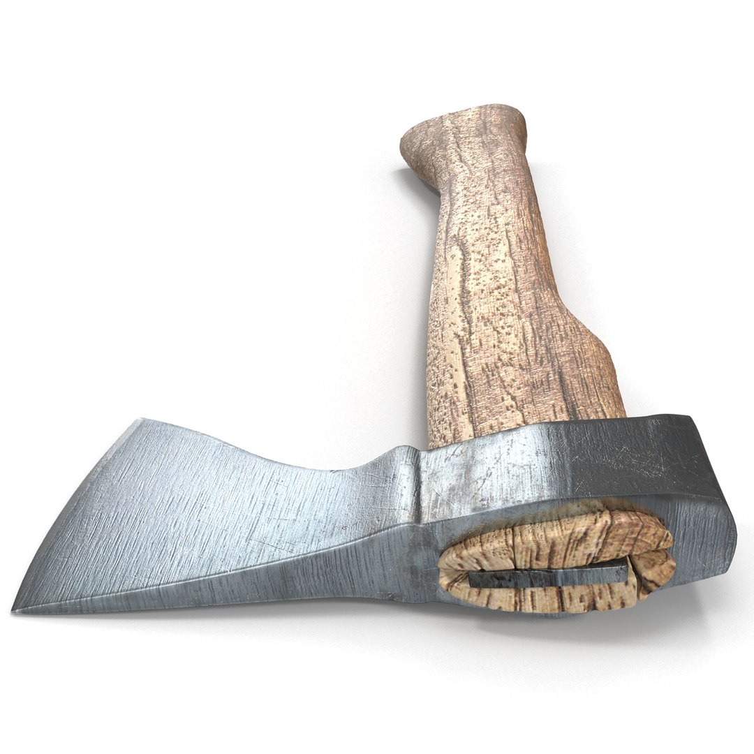3d Old Hatchet Model