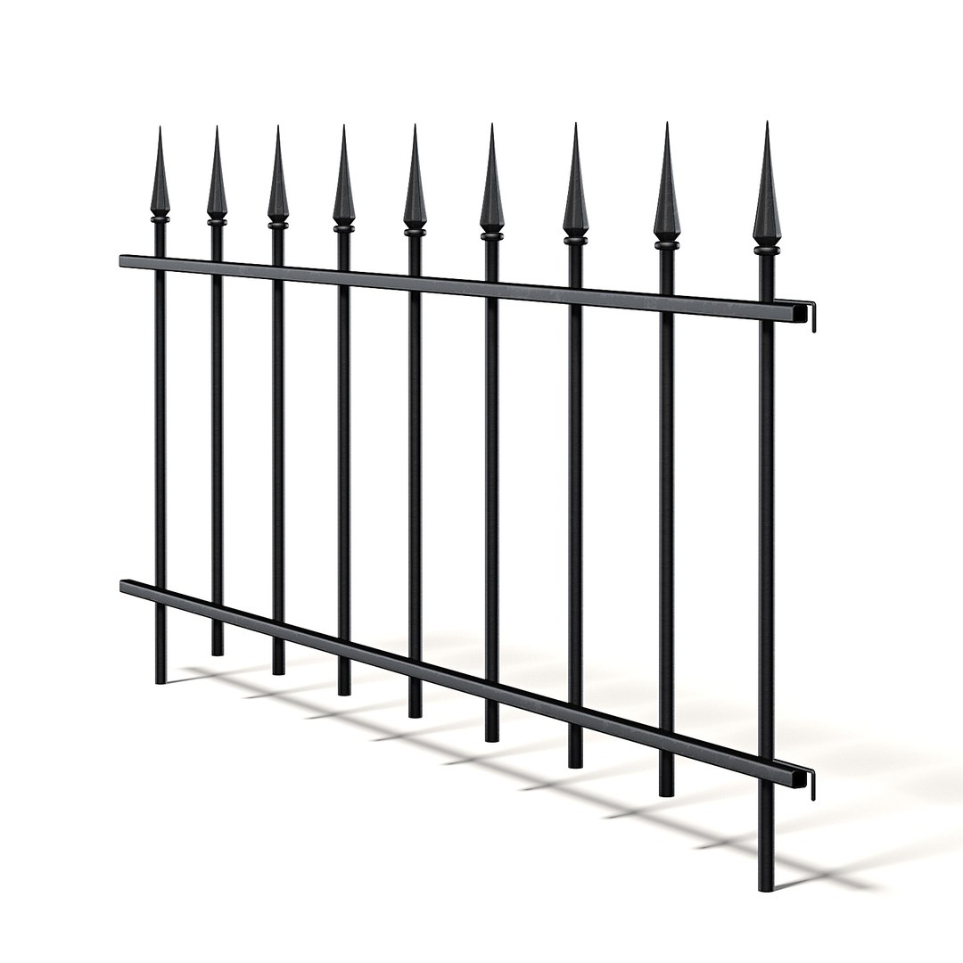 3D Black Metal Model - TurboSquid 1339825