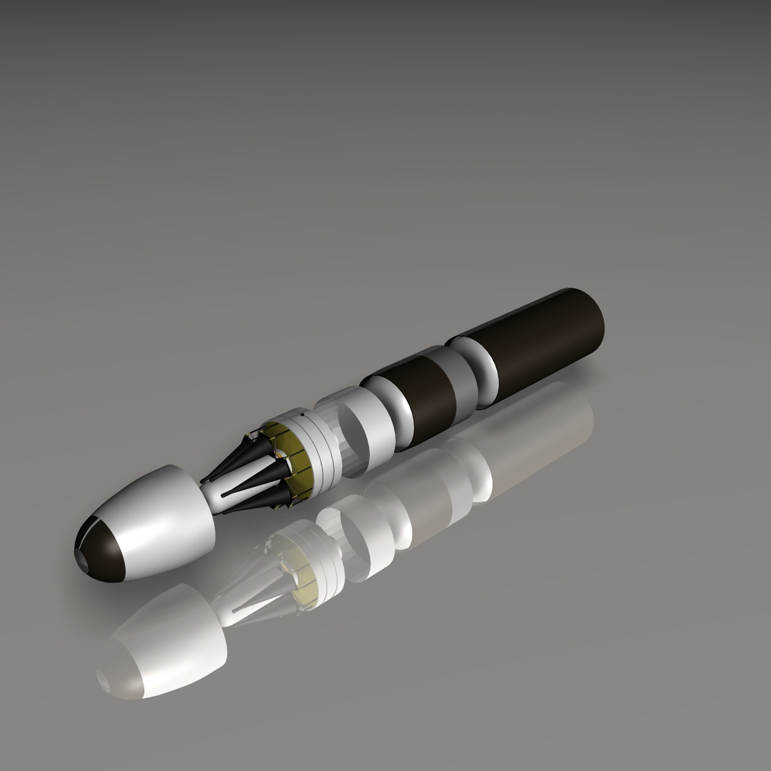 3ds max trident c4 missile