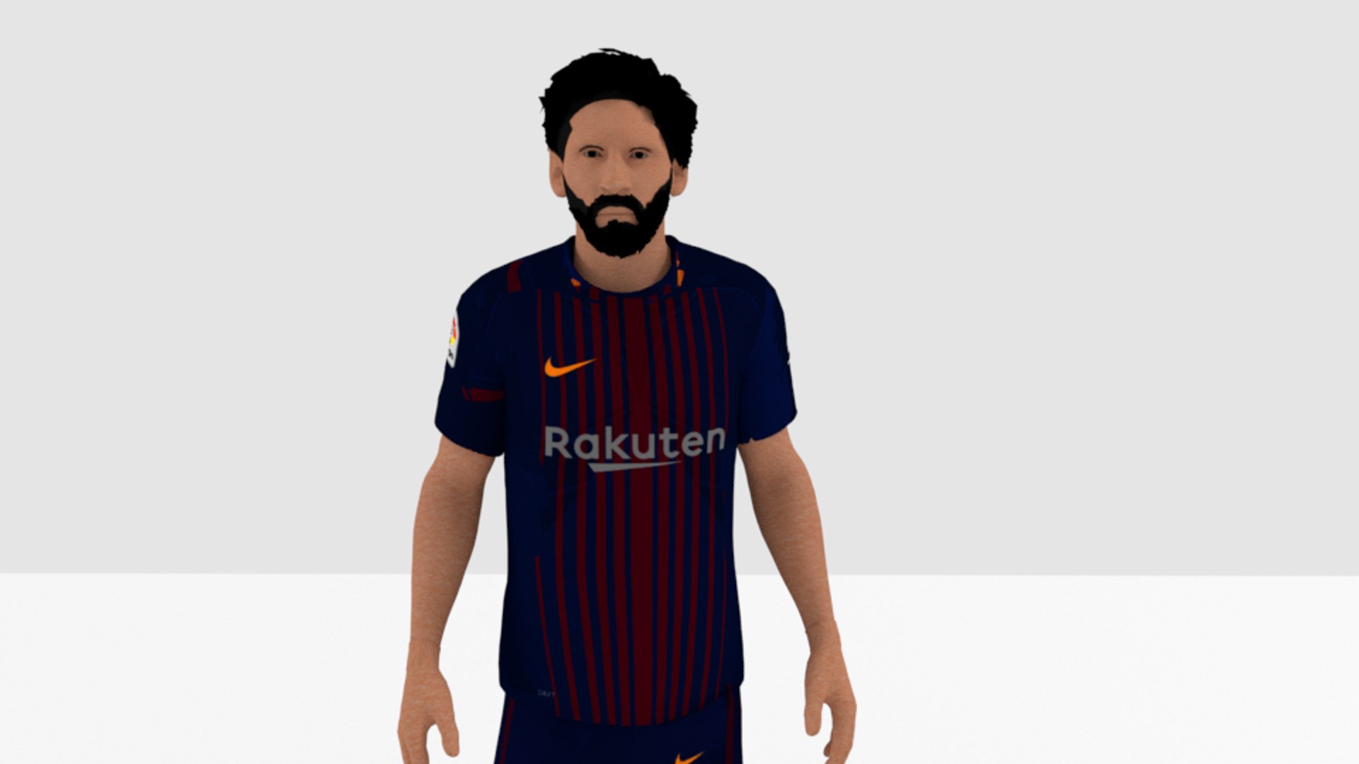 Lionel Messi 3D Model - TurboSquid 1296786